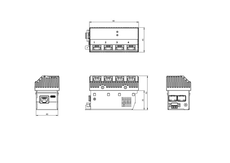 MICROSENS - 10G Micro Switch
