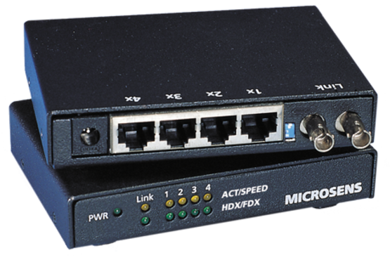 MICROSENS - 5-Port Desktop Mini Switch