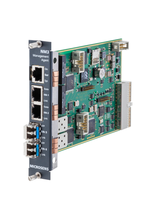 MICROSENS - MICROSENS Management Modules Make Optical Networks Secure