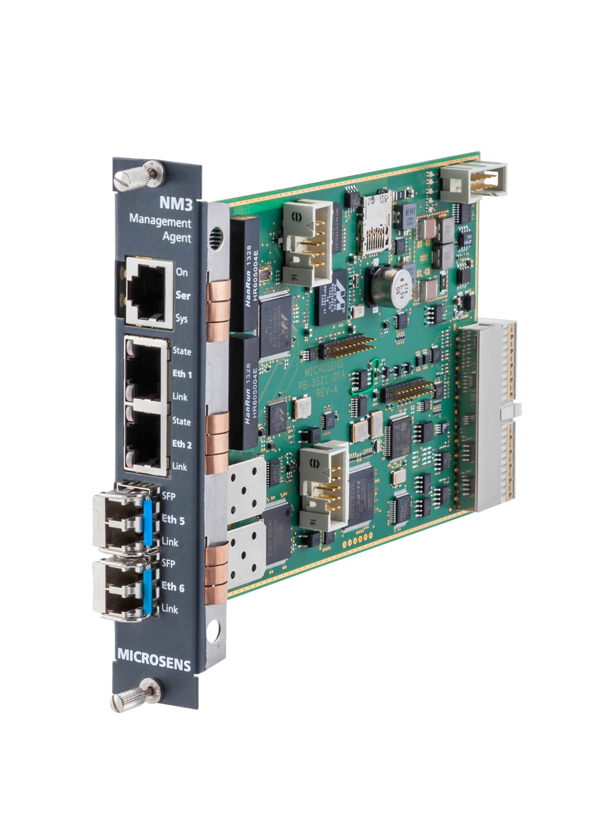 MICROSENS - MICROSENS Management Modules Make Optical Networks Secure