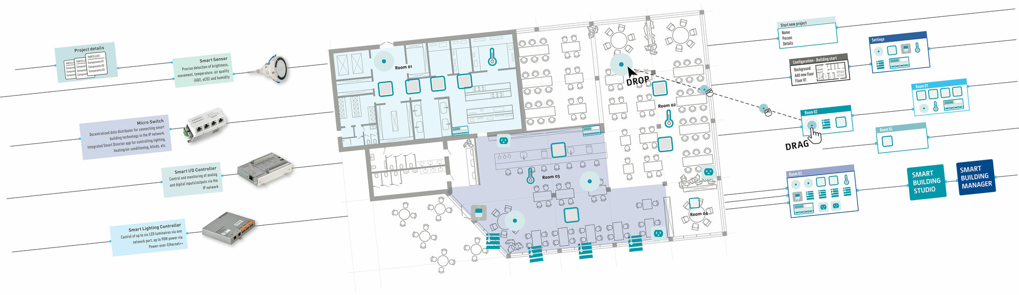 MICROSENS - Smart Building Studio