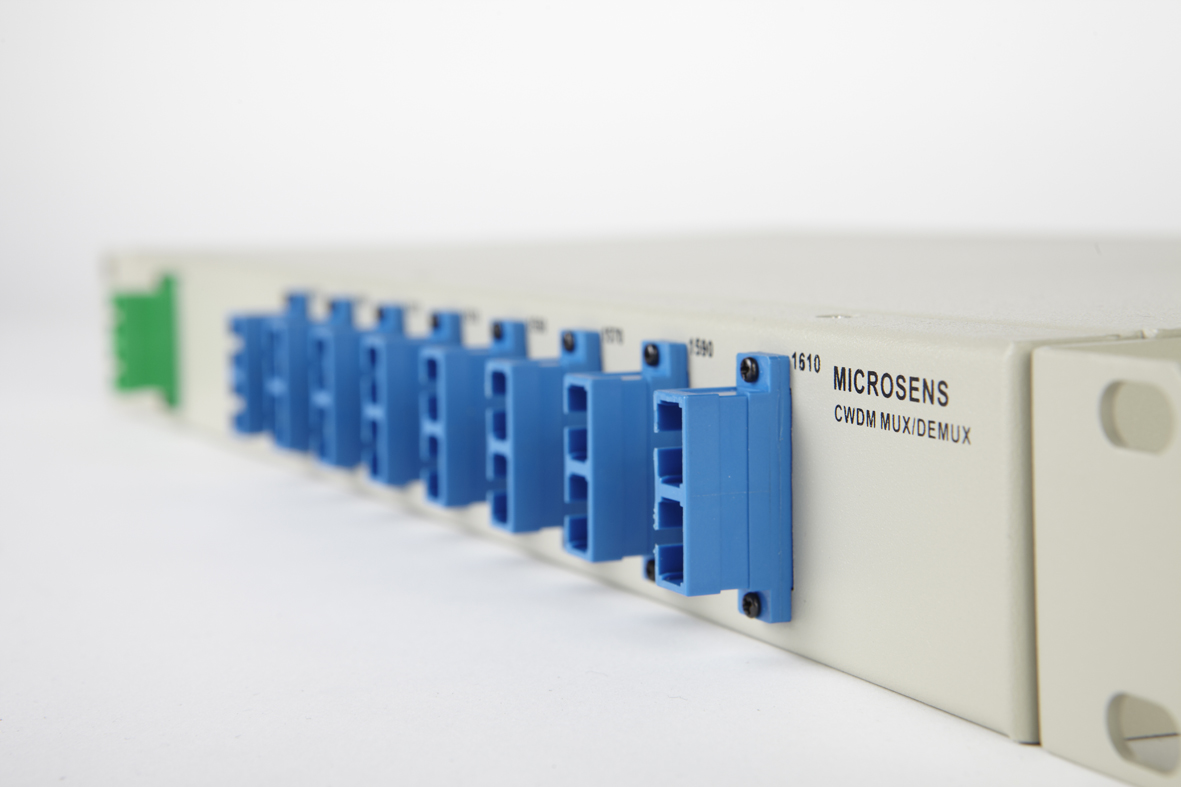 MICROSENS - MICROSENS introduces cost-optimised 8-Channel CWDM Multiplexer