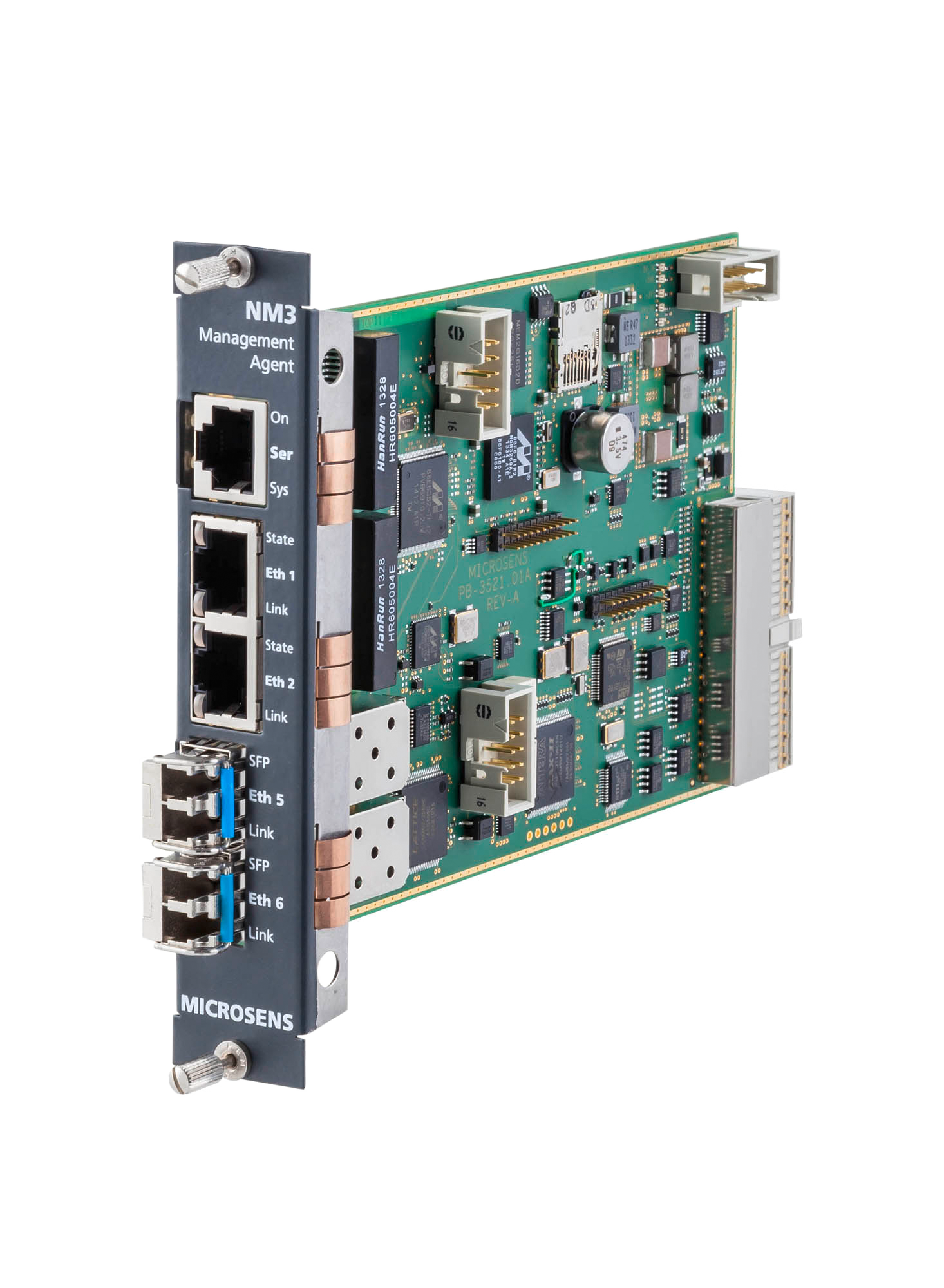 MICROSENS - MICROSENS Management Modules Make Optical Networks Secure