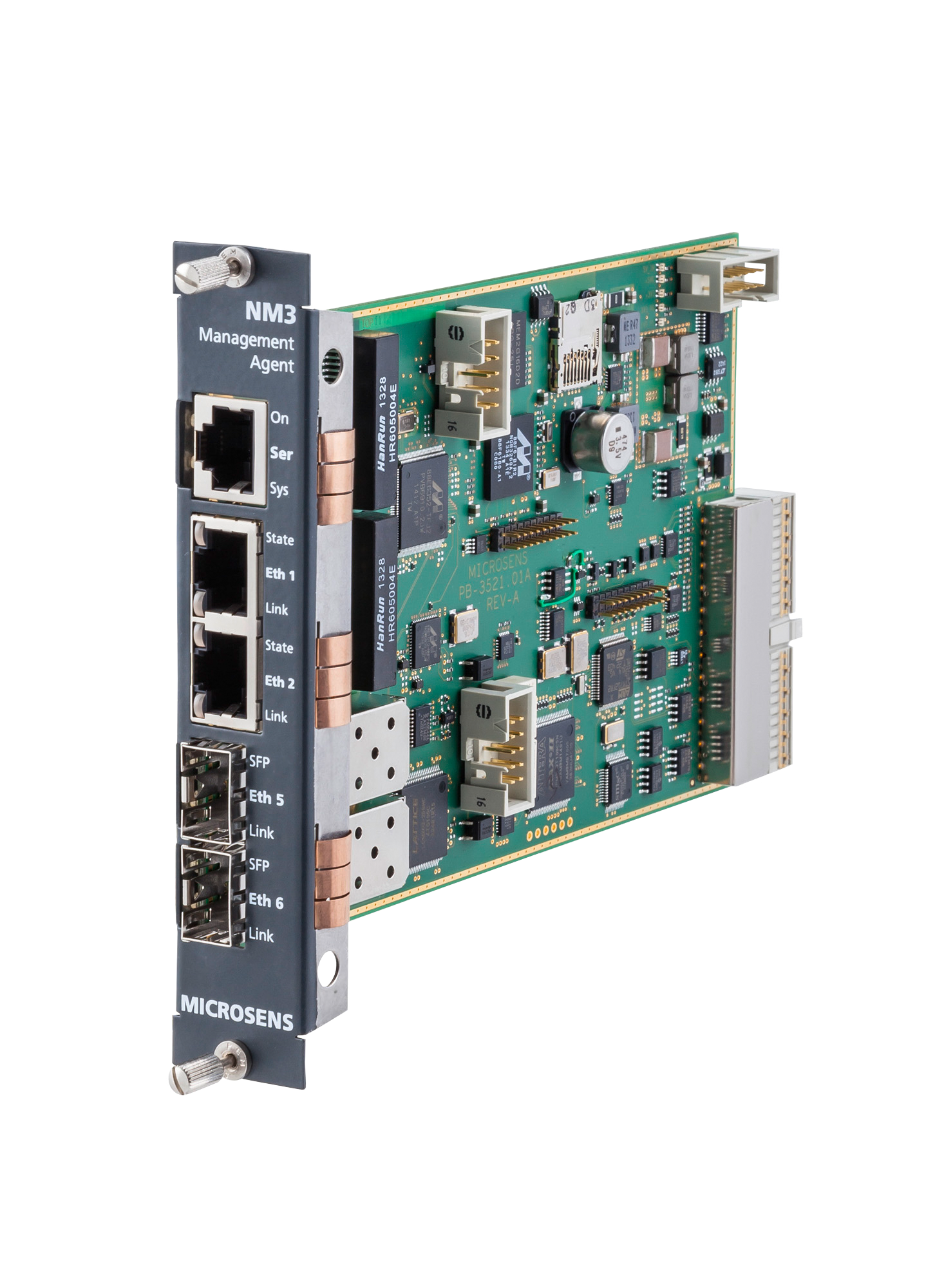 MICROSENS - MICROSENS Management Modules Make Optical Networks Secure