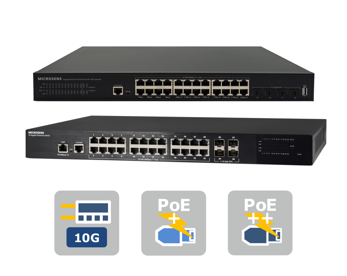 MICROSENS - 19" Switches